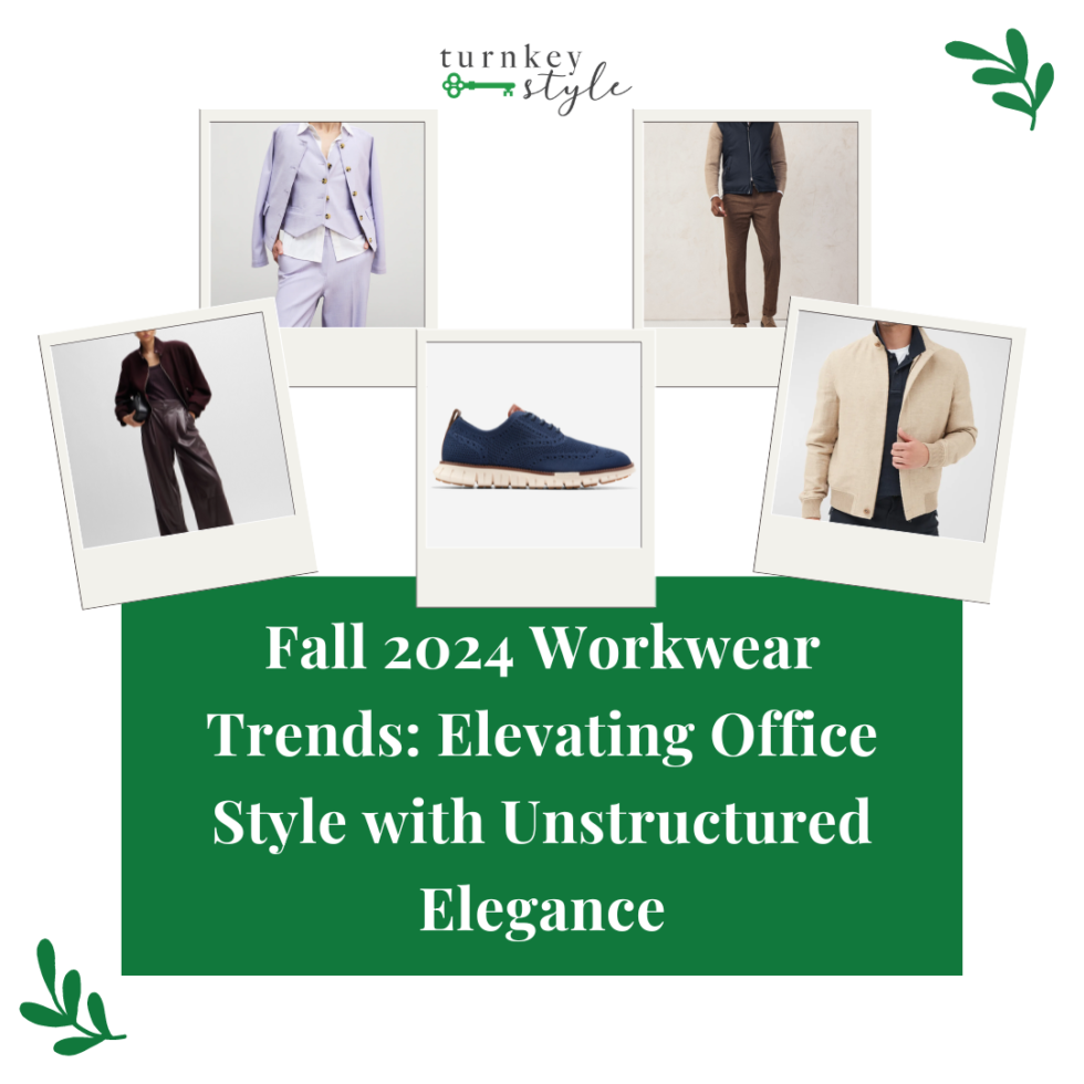 Fall 2024 Workwear Trends: Elevating Office Style with Unstructured ...